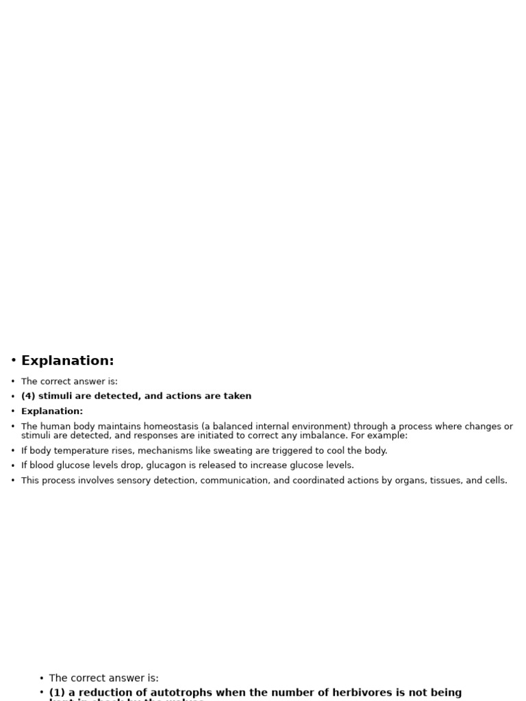 ANSWER KEY - Biology - Keystone Review Explanation | PDF | Ploidy ...