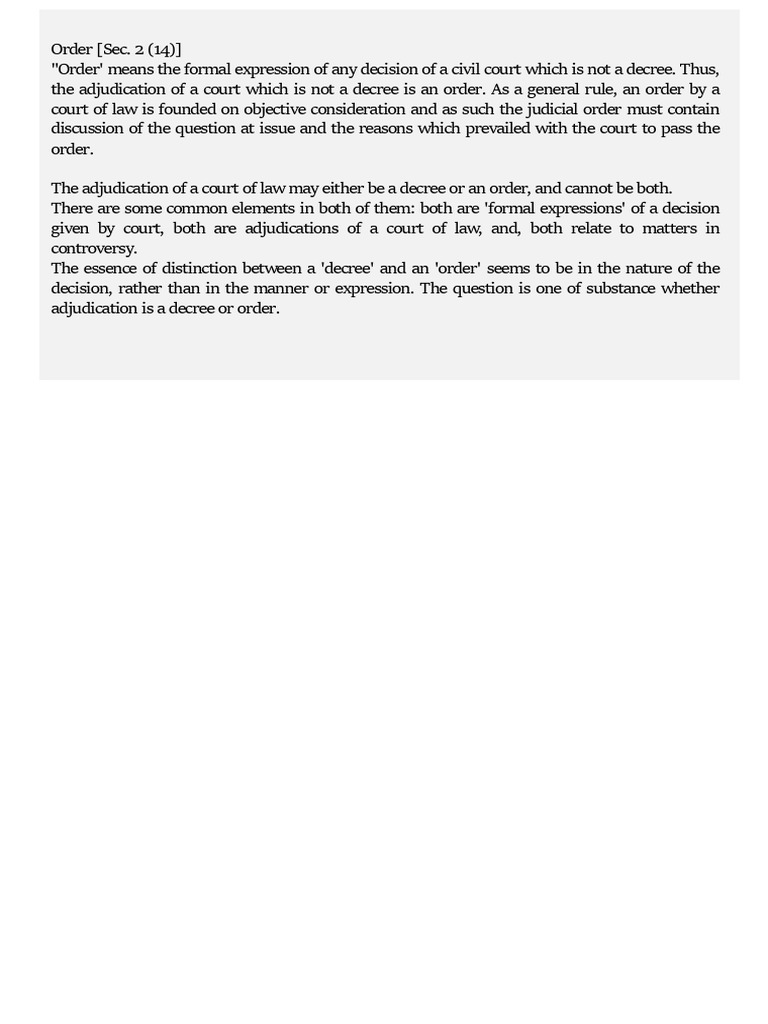 CPC 2 | PDF | Judgment (Law) | Lawsuit