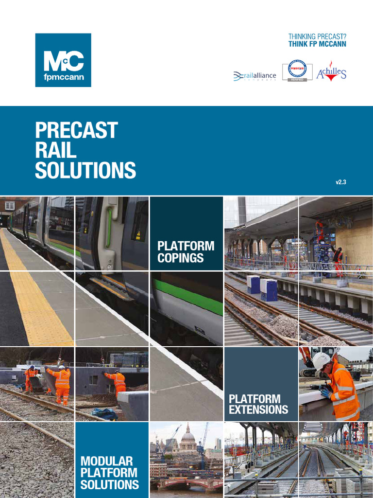 Precast Concrete Rail Solutions Guide | PDF | Precast Concrete | Concrete