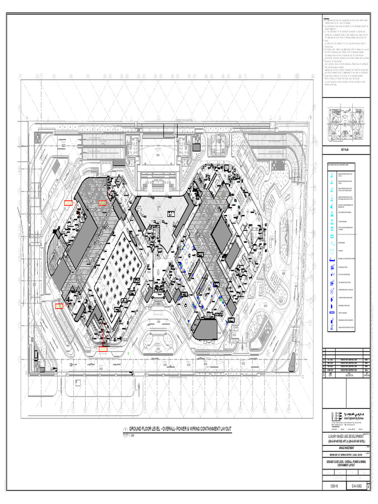 Ground Floor Level - Overall-Power & Wiring Containment Layout | PDF