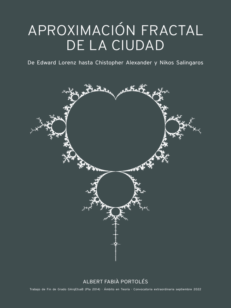 Aproximacion Fractal de La Ciudad - Fabia | PDF | Teoría del caos