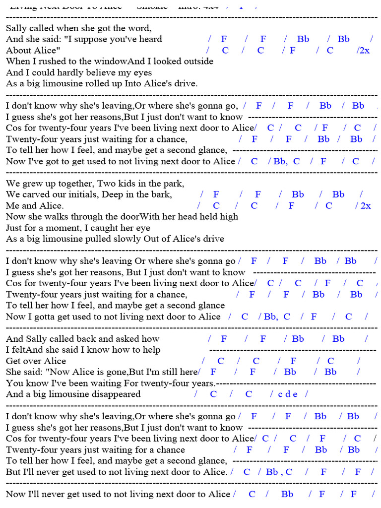 ALICE - F- DUR | PDF