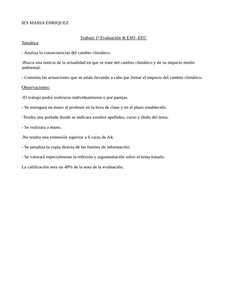 Trabajo EEC | PDF