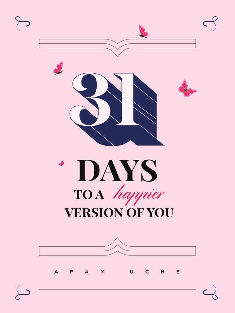 31 Days To A Happier Version of You | PDF | Happiness | Meal