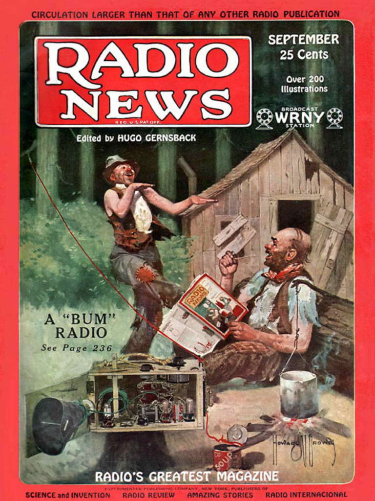 Radio News - September 1926 | PDF | Electrical Engineering | Electricity