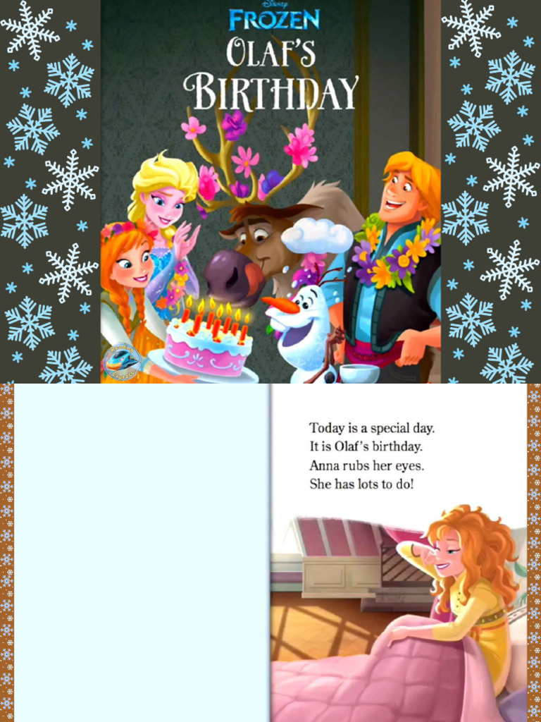 Frozen Olaf S Birthday PDF | PDF