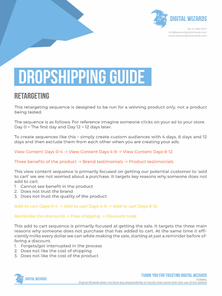 Digital Wizards Retargeting Guide | PDF