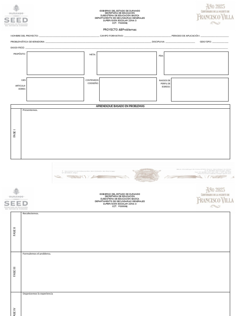 Formato Proyecto Abproblemas-Ética | PDF | Aprendizaje | Modificación de comportamiento