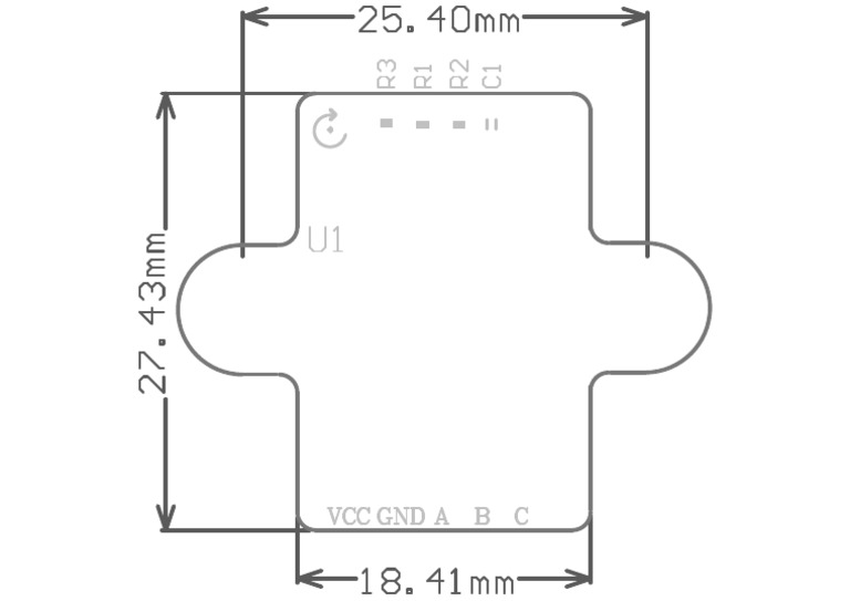 EC11 Rotary Encoder Module Dimension (V1.0) | PDF