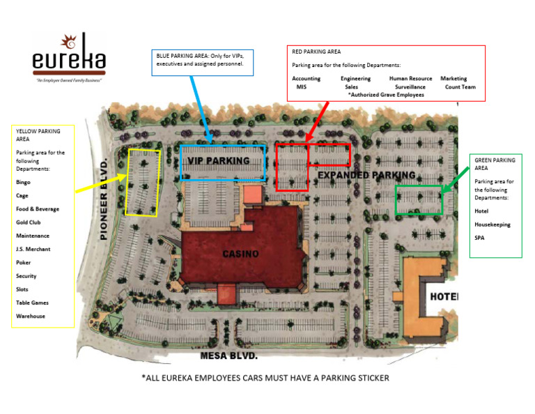 011 Employee Parking Map | PDF
