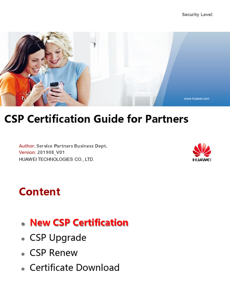 New CSP Certification Guide For Partners 201811 - V02 | PDF | Computing