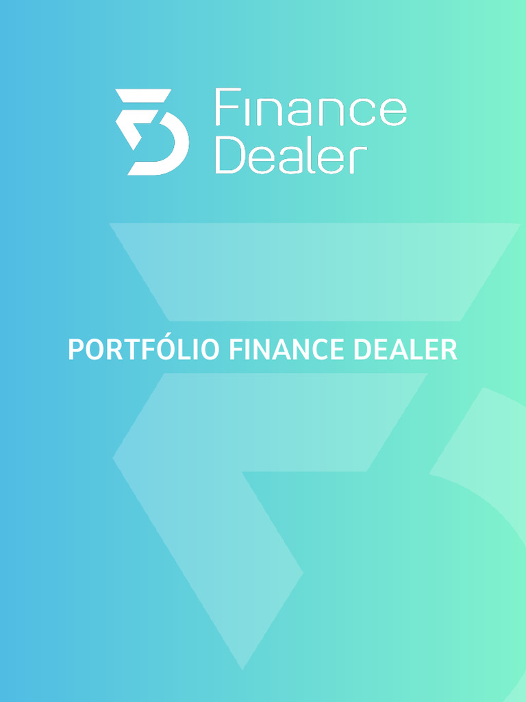 Portfólio Finance Dealer | PDF | Crédito | Finanças e Administração de ...