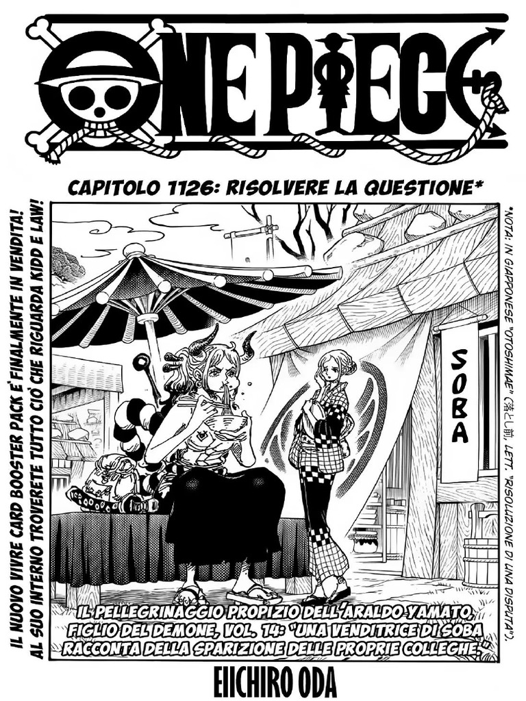 One Piece [Capitolo 1126] | PDF