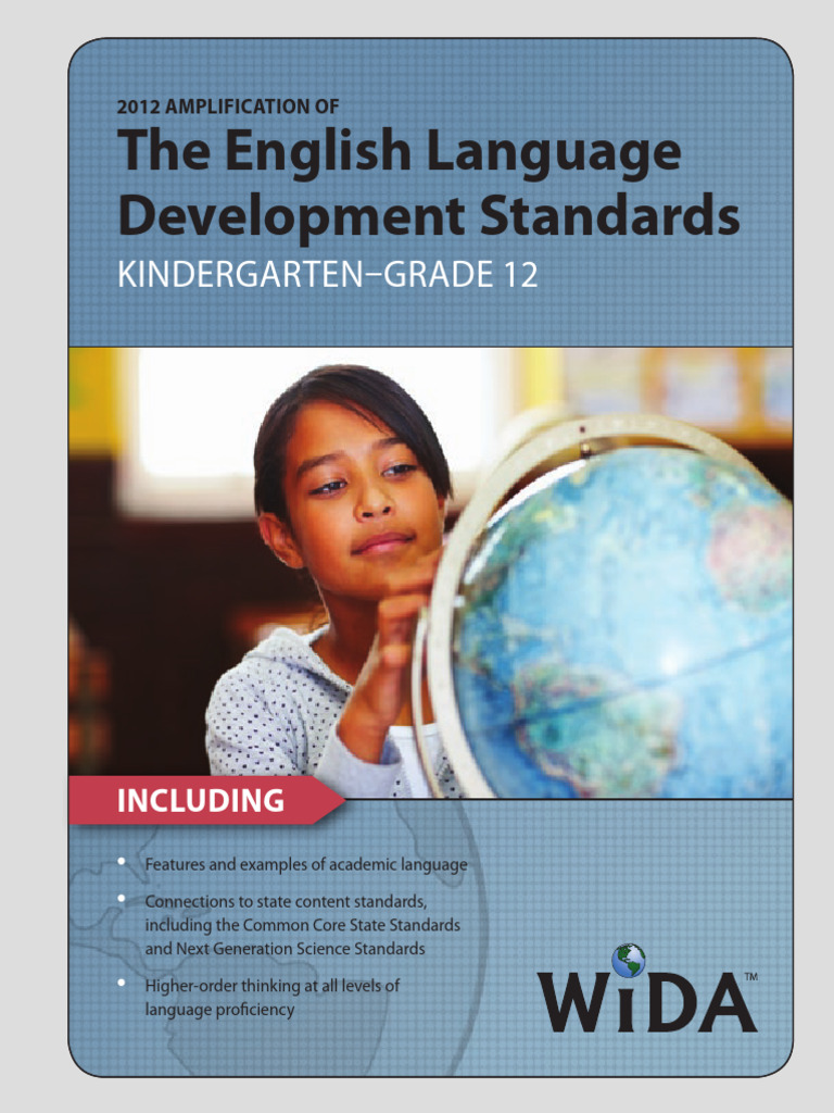 WIDA 2012 Amplified ELDStandards | PDF | Word | Narrative