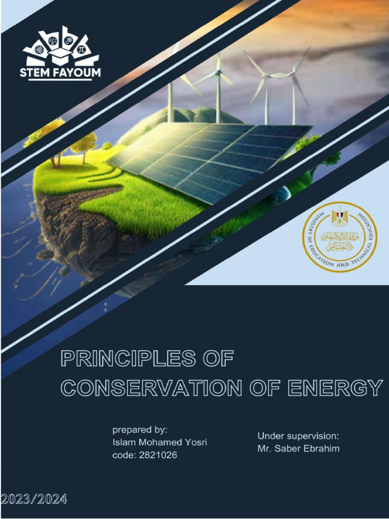 Principles of Conservation of Energy | PDF | Force | Potential Energy