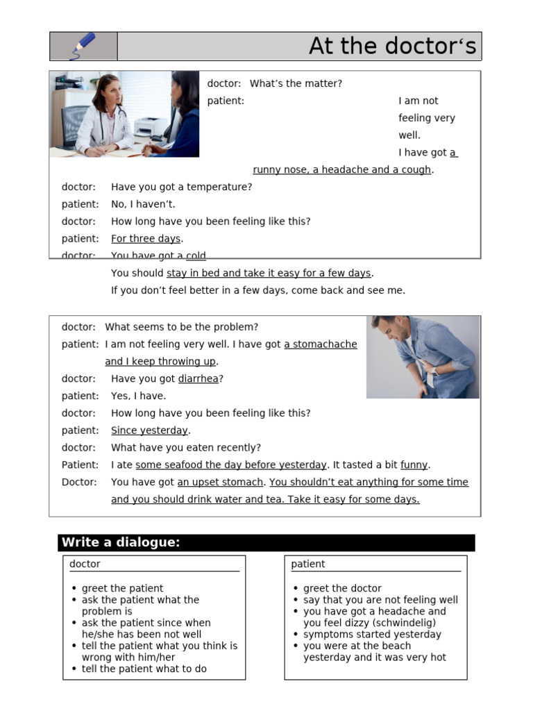 Doctor-Patient Dialogue Guide | PDF