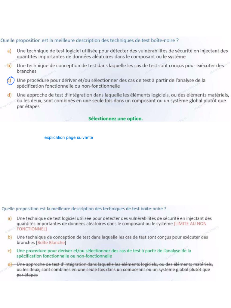 Chap4 QCM Test | PDF