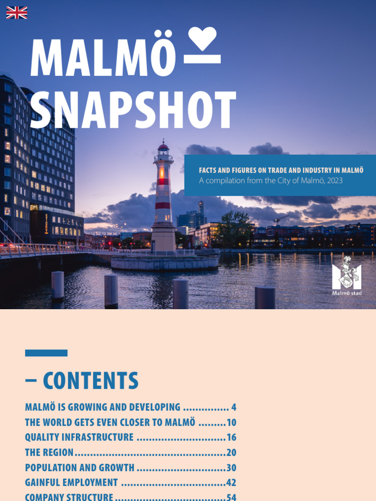 Malmo Snapshot 2023 | PDF | Economies | Transport