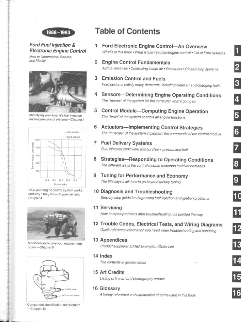Ford Fuel Injection Book | PDF