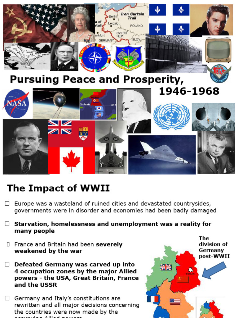 Post-WWII Global Changes: 1946-1968 | PDF | Mutual Assured Destruction ...