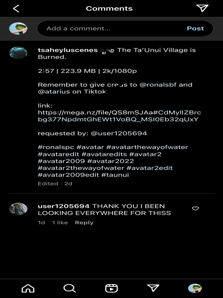 avatar scenes on Instagram "ೃ༄ The Ta'Unui Village is Burned. 257 223.9 ...