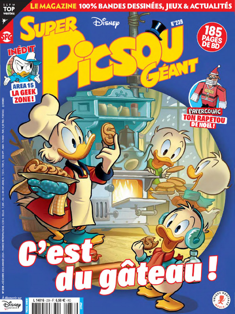Super Picsou Geant N 239 - 29 Novembre 2023 - 231201 - 084853 | PDF