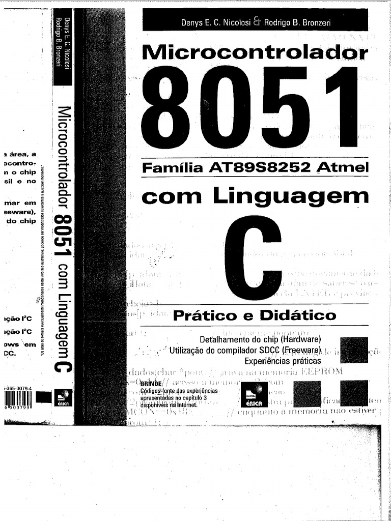 Microcontrolador 8051 - Com Linguagem C | PDF