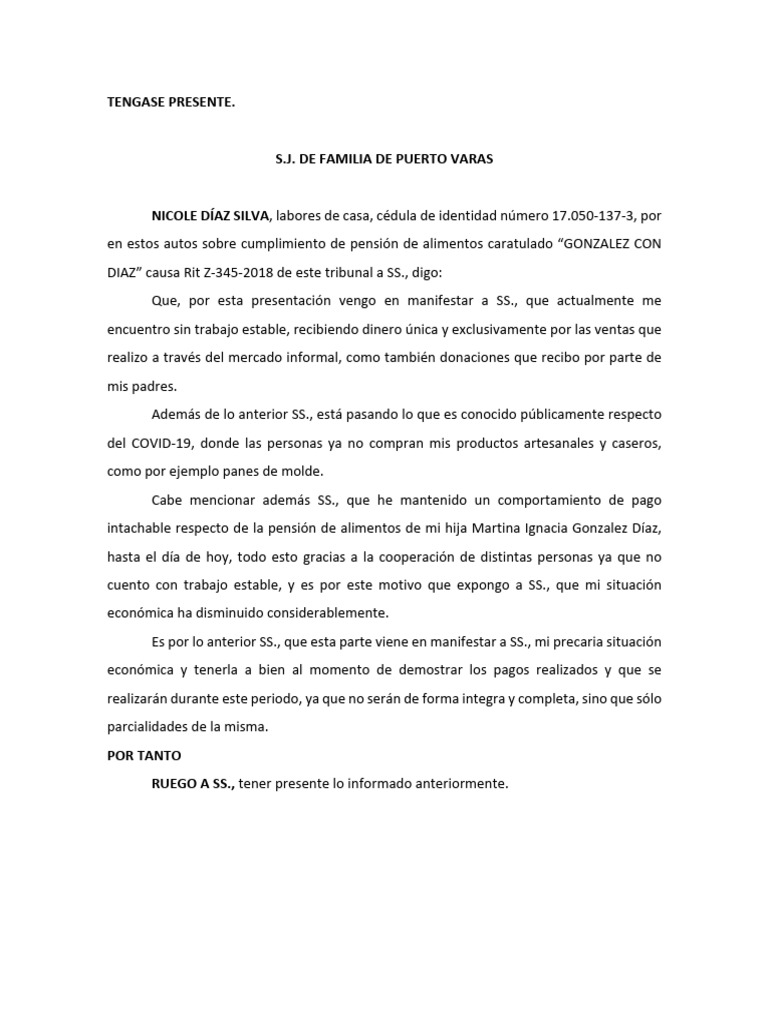 Tengase Presente | PDF