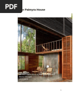 Palmyra House by Studio Mumbai | PDF | Sunset