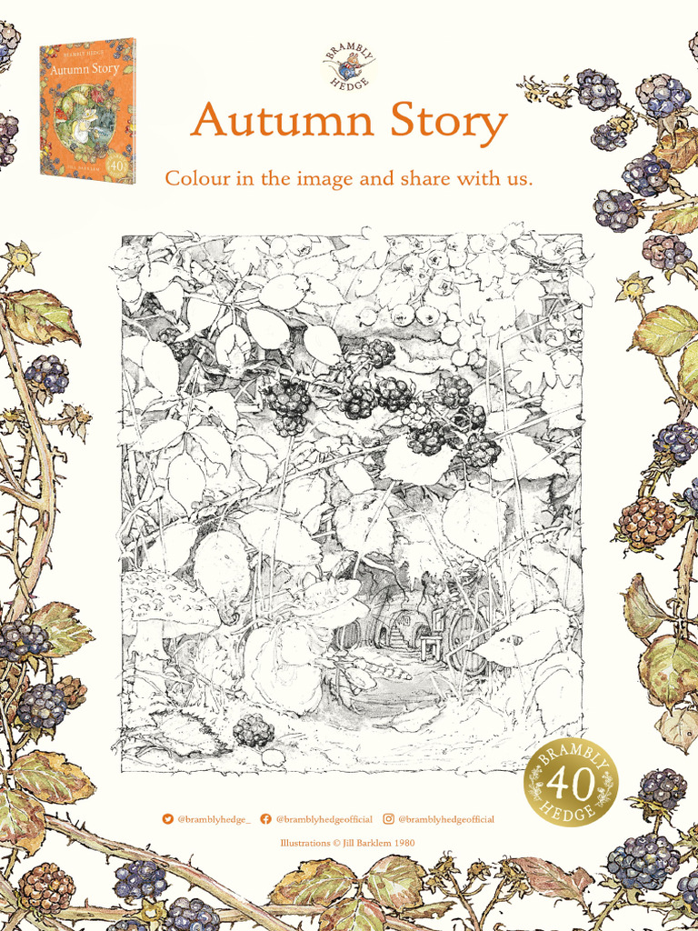 Autumn Story Colouring Sheets | PDF