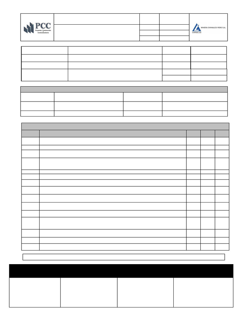 Pccq-C-E-004 - Registro de Conexionado de Cables de Fuerza | PDF | Ingenieria Eléctrica ...