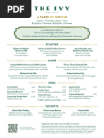 3 Course Dinner Menu | PDF