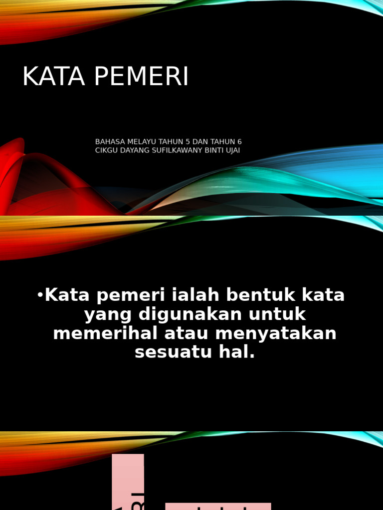 Kata Pemeri THN 6 | PDF