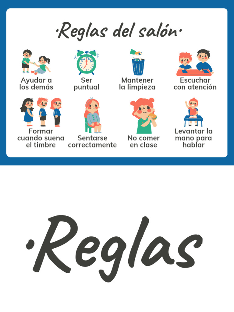 Reglas Del Salón | PDF