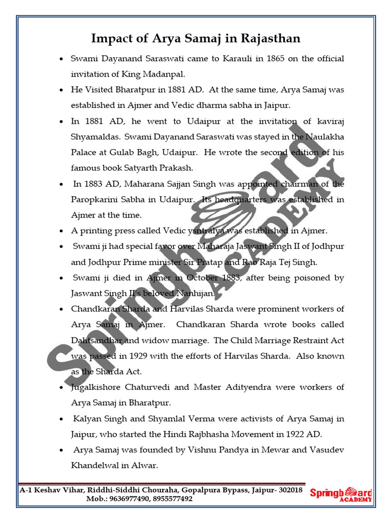 61472684a83ad62. Arya Samaj e | PDF | Indian Religions