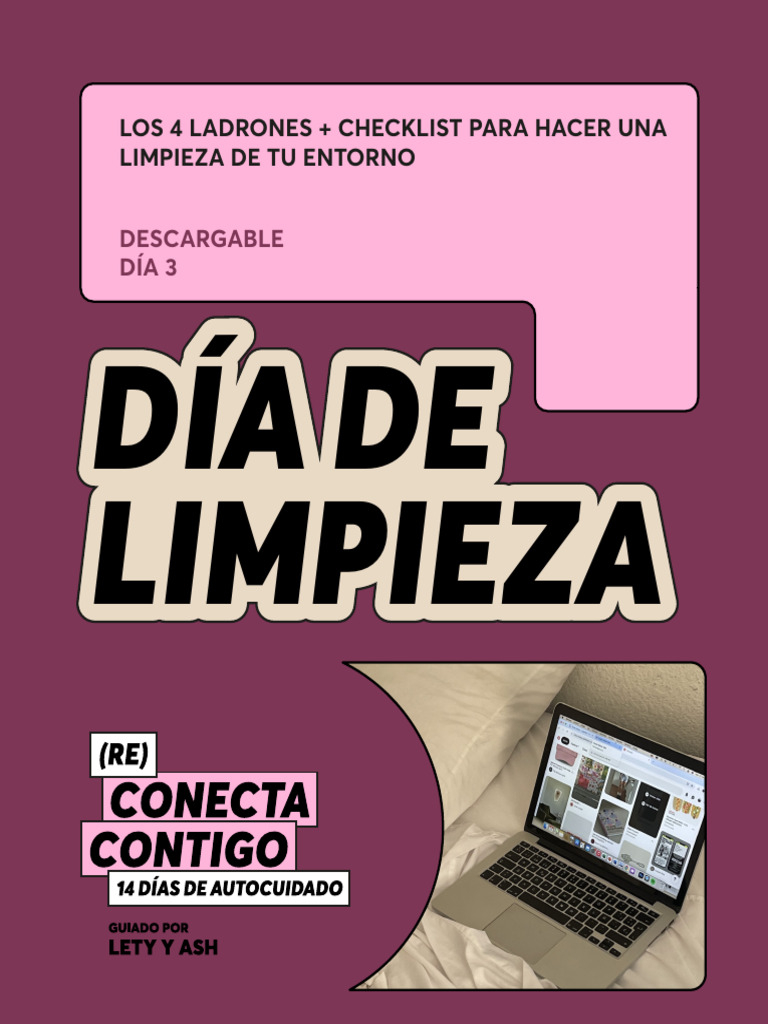 Descargable_Día 3_(RE)Conecta contigo 14 días de autocuidado guiado por Lety y Ash | PDF
