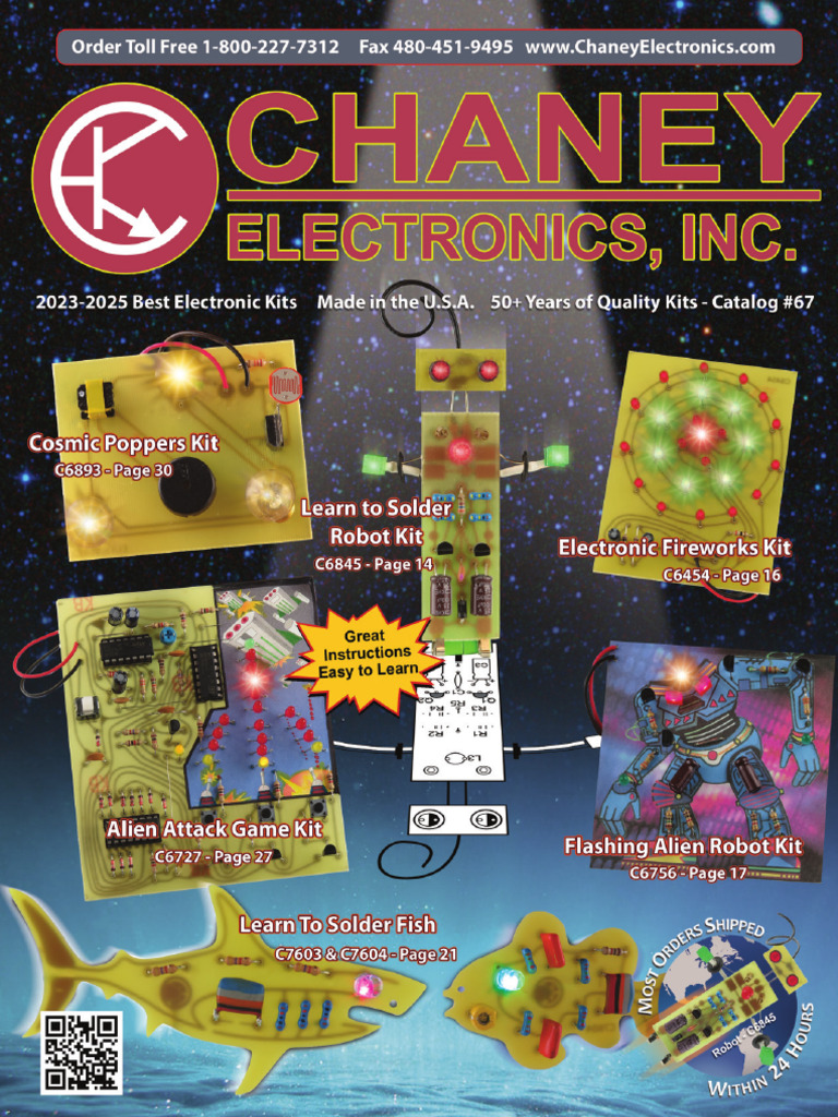 Elenco Kits Chaney-67 | PDF | Electronic Circuits | Electronics