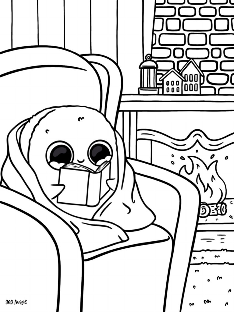 Sad Nuggie - Coloring Contest 2023 | PDF