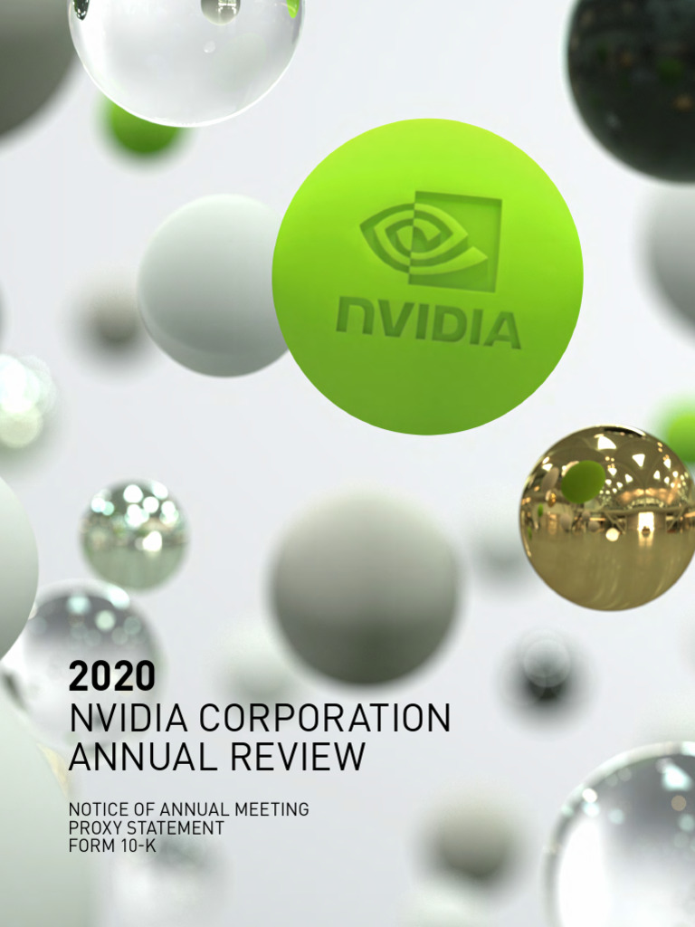 2020 Nvidia Annualreport Content r25 Web 144dpi Combined | PDF | Graphics Processing Unit ...
