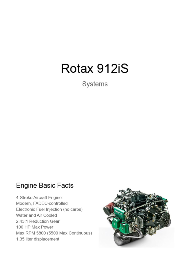 Rotax 912iS Systems.pdf | PDF