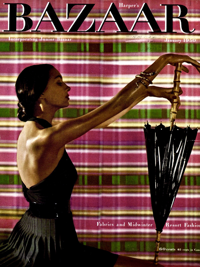 Harpers Bazaar January 1950 | PDF