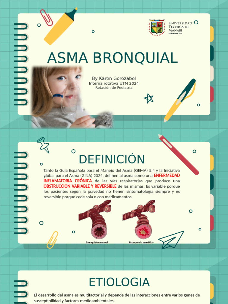 Guía Completa sobre Asma Bronquial | PDF | Asma | Inflamación