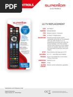 LG Smart TV Universal Remote Guide | PDF | Remote Control | Display ...