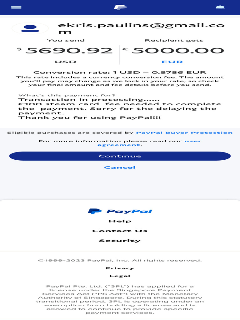 PayPal Make A Payment Preview 15 | PDF