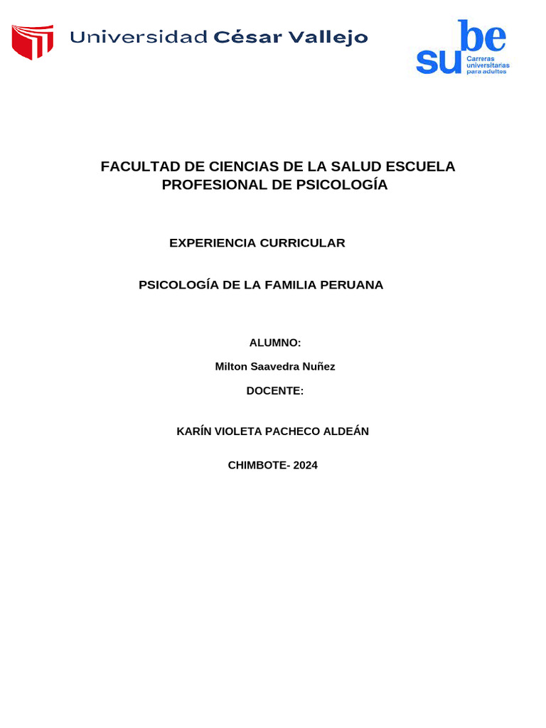 RELACIONES FAM. PS.F | PDF | Amor | Educación en artes liberales