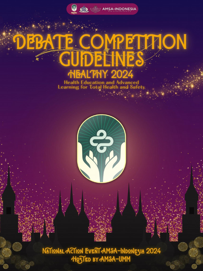 Debate Competition Guideline NAE AMSA-Indonesia 2024 | PDF | Body Language