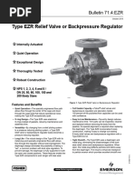 Fisher 399A Pilot-Operated Regulator Guide | PDF | Valve | Aerodynamics