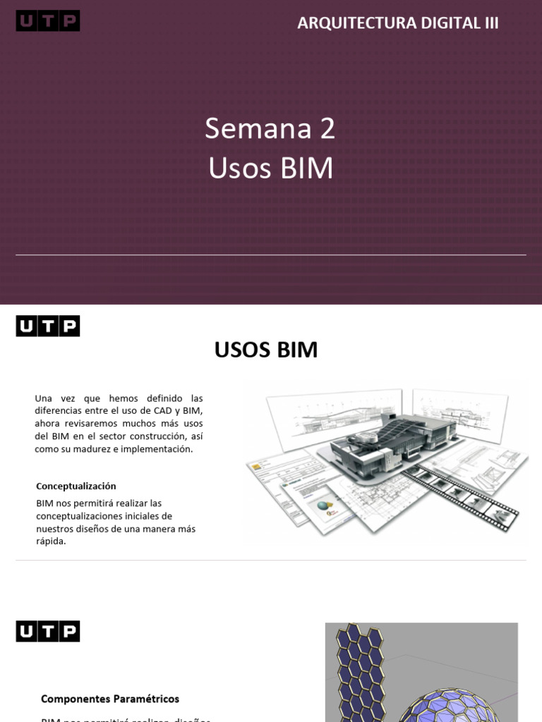 Usos de BIM en Arquitectura y Construcción | PDF | Diseño | Ingeniería