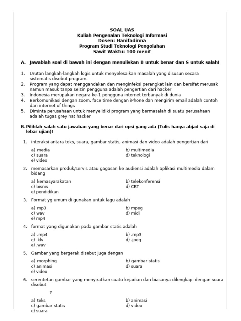 Uas Pti-2024-Update | PDF