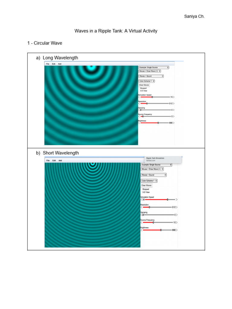 Physical Science 20 - Wavelength Assignment | PDF